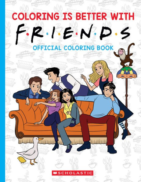 PRE-ORDEN- Coloring is Better with Friends: Official Coloring Book TAR ...